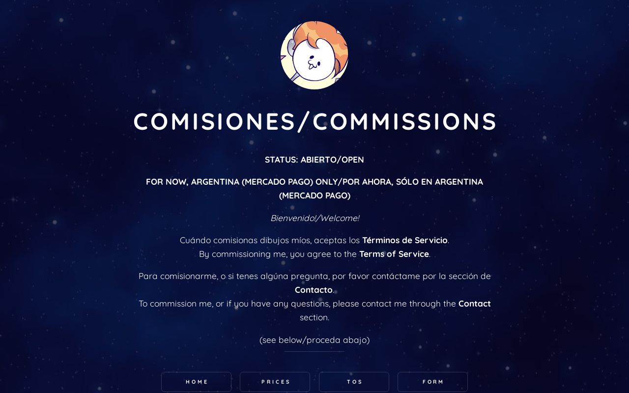 DarkosTea - Comisiones/Comissions